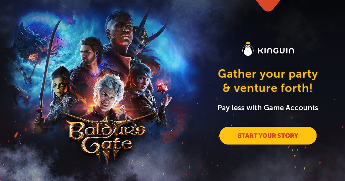 Baldur’s Gate 3 premiere | Save more with game accounts from Kinguin